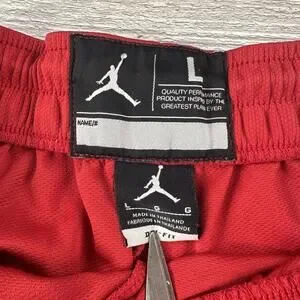 Jordan | Shorts | Vtg Jordan Nike Basketball Shorts Mens Large Red Y2k ...